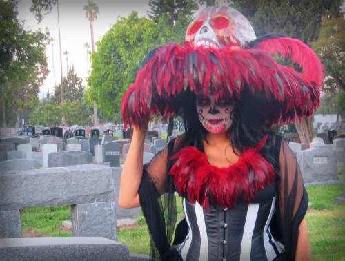 Victorian Era Catrina Skull Embodies Modern Day of the Dead Celebrations