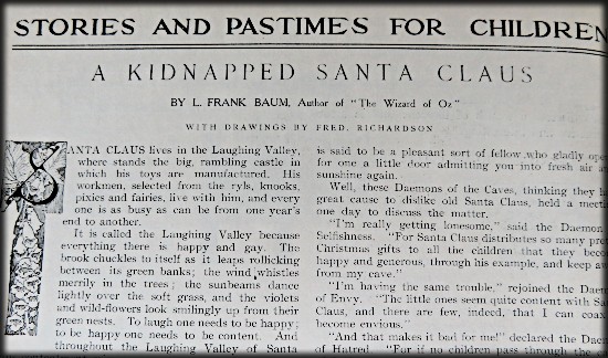 Kidnapped Santa Triggered Christmas Stories - Racing Nellie Bly