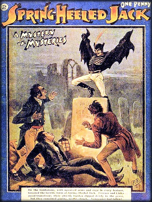 Spring-heeled Jack Instilled Fear Across London - Racing Nellie Bly